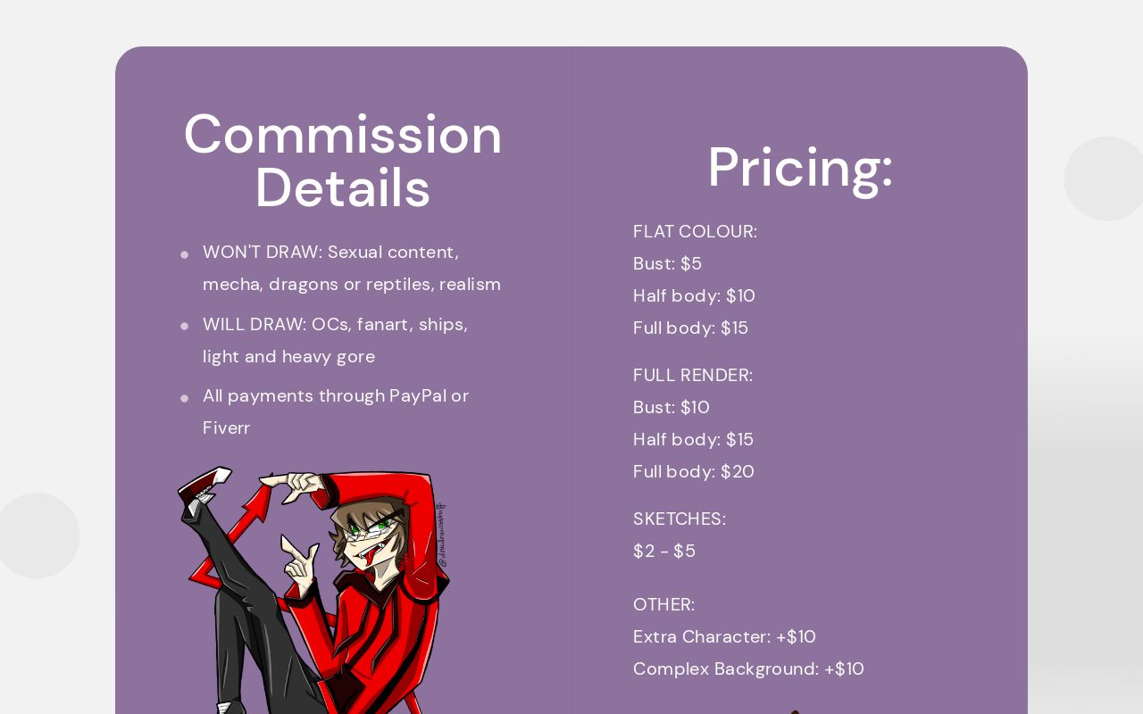 Sal's Art Commissions